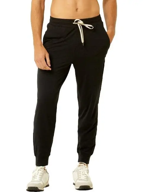 SINGLE STITCH Everyday Drawstring Jogger - Heather Black