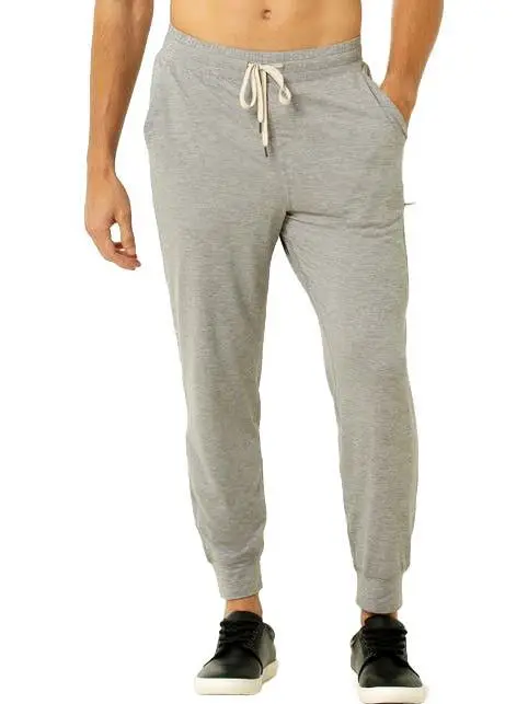 SINGLE STITCH Everyday Drawstring Jogger - Heather Gray