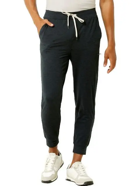 SINGLE STITCH Everyday Drawstring Jogger - Heather Navy