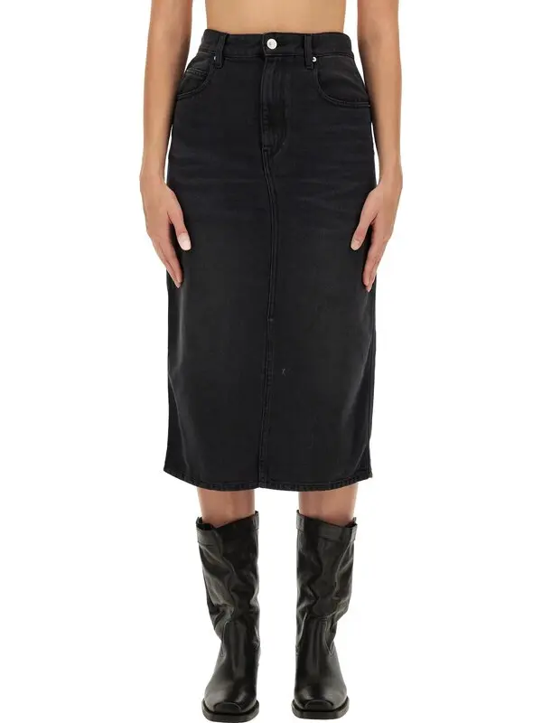 Isabel Marant Tilauria Skirt - Black