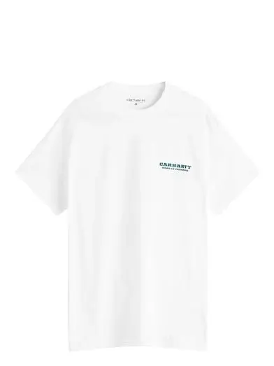 Carhartt Wip Runaway T-shirt - White/malachite