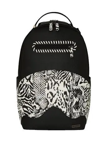 SPRAYGROUND A.i. African Intelligence Wild Nile Sandflower Collab Backpack - Multicolor