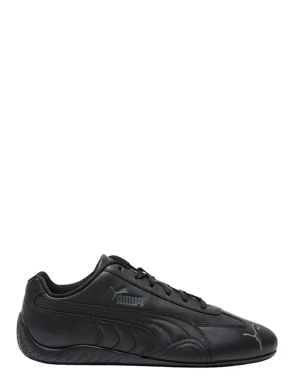 PUMA Speedcat Full Leather Sneakers - Black/shadow Grey