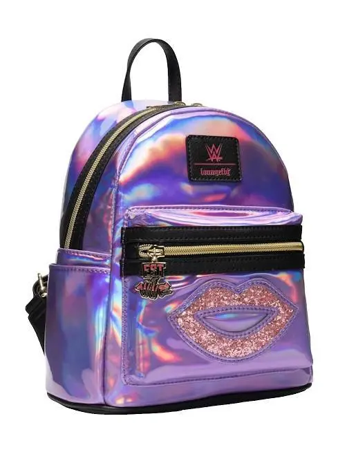 LOUNGEFLY Wwe Wrestlemania Bianca Belair Mini Backpack - Multicolor