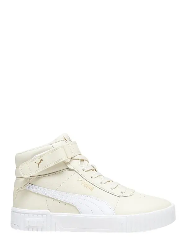 PUMA Carina 2.0 Mid Top Sneakers - Alpine Snow/puma White/puma Gold