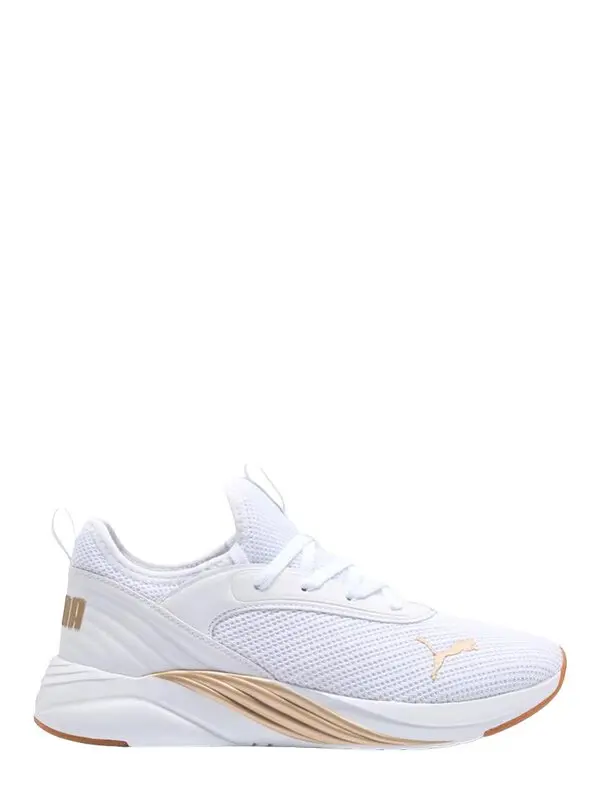 PUMA Softride Ruby Luxe Femme - Puma White/puma Gold/gum