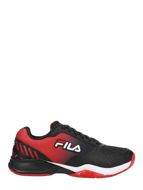 FILA Volley Zone Sneakers - Black/white/red