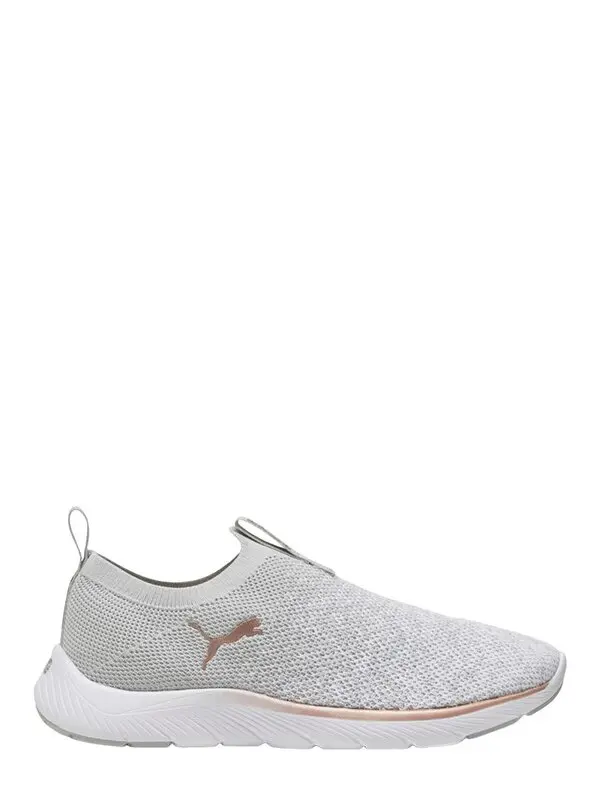 PUMA Softride Remi Slip-on Sneakers - Ash Gray/puma White/rose Gold