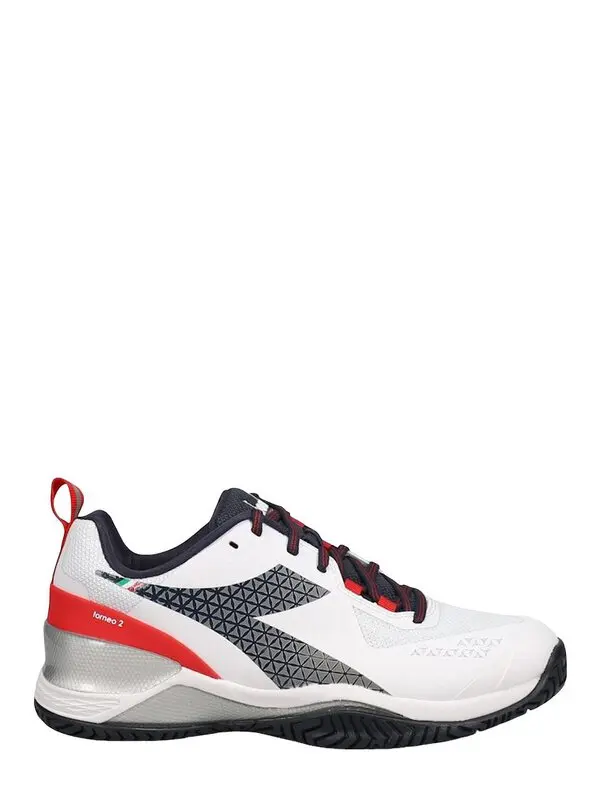 DIADORA Blushield Torneo 2 Ag Sneakers - White/black Corsair/fiery Red