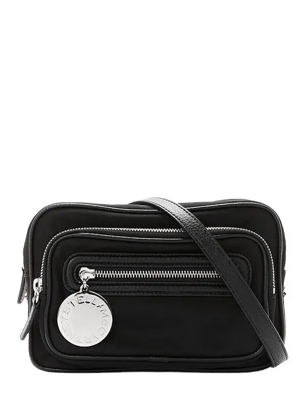 Stella McCartney Dartmoor Nylon Crossbody - Ultra Black