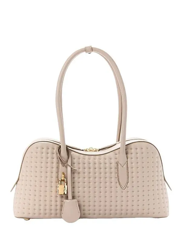 Stella McCartney Stella Ryder Medium Quilted Tote - Light Moss