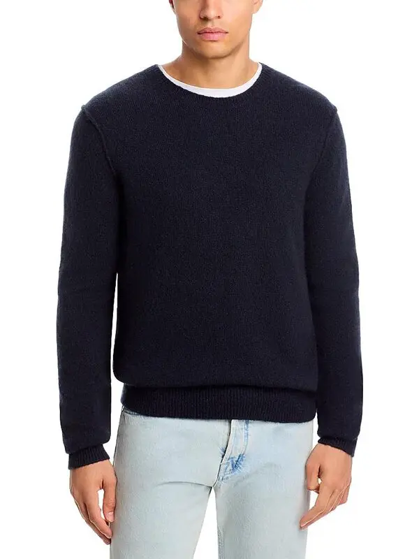 Rails Laurent Fuzzy Crewneck Sweater - Midnight