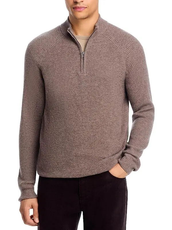 Rails Stark Merino Wool Pullover - Brown Melange