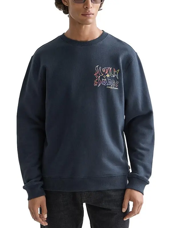 Scotch & Soda Graphic Sweatshirt - Carbon