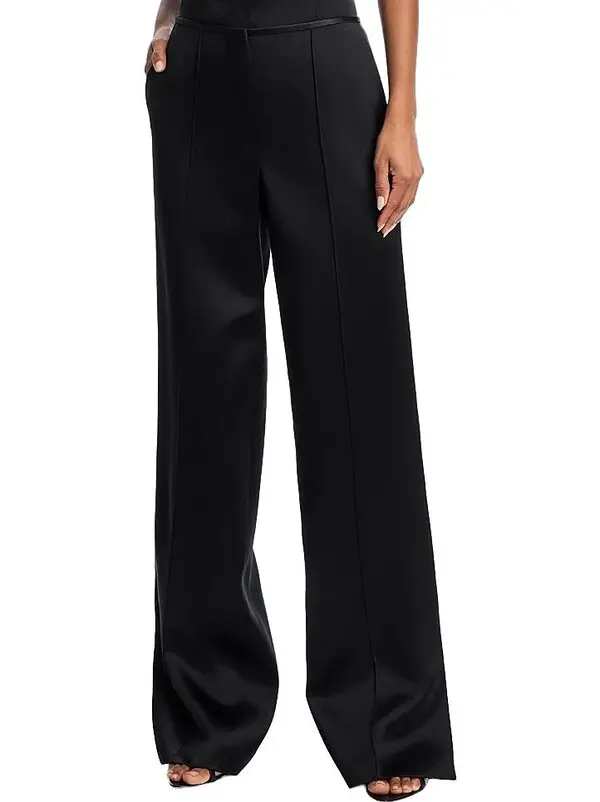 Helmut Lang Minimal Satin Pants - Black