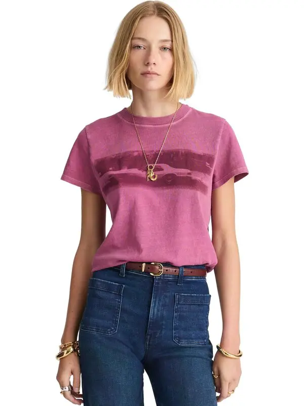 Madewell Graphic Crewneck T-shirt - Car Graphic