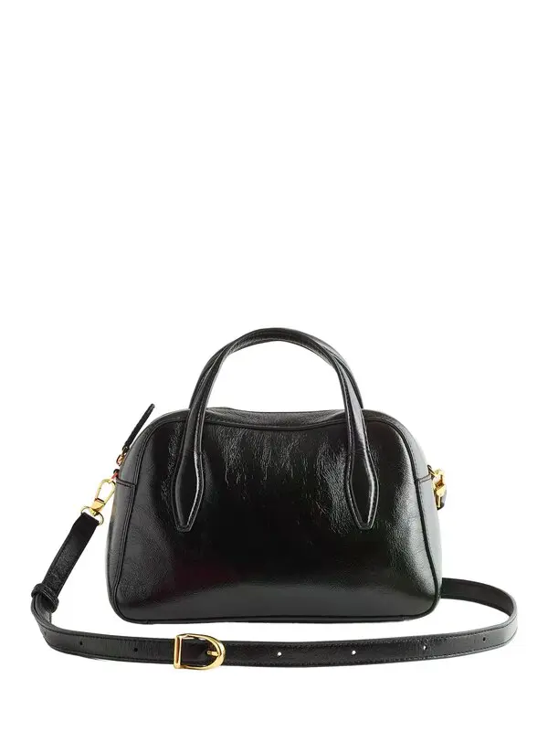 Madewell Mini Belted Crossbody Bag - True Black Multi