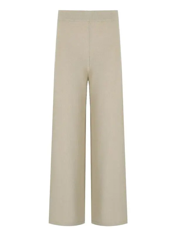 Max Mara Hamburg Knitted Pants - Beige