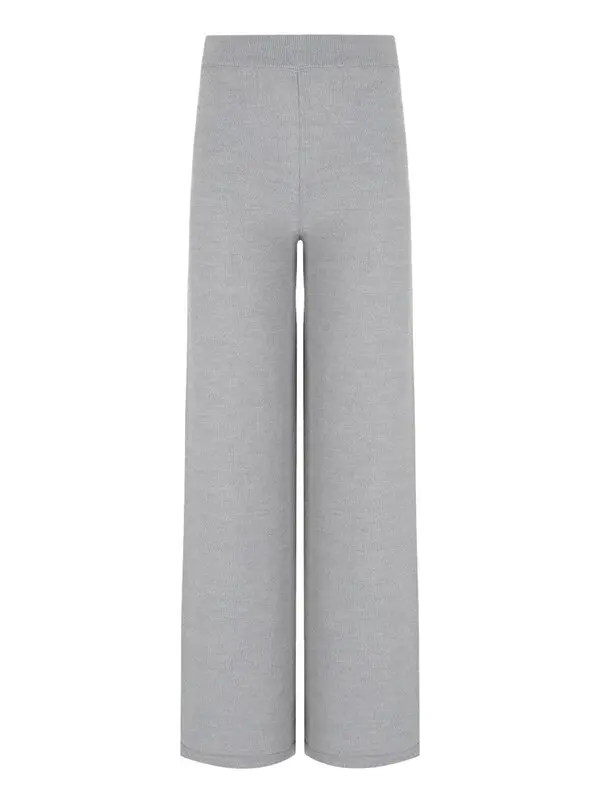 Max Mara Hamburg Knitted Trousers - Grey