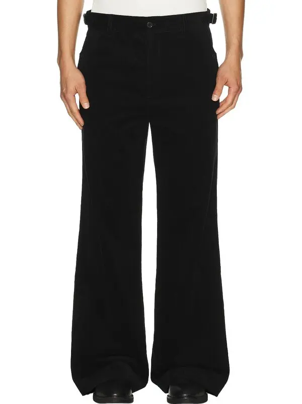 MIDNIGHT RODEO Western Trouser - Black