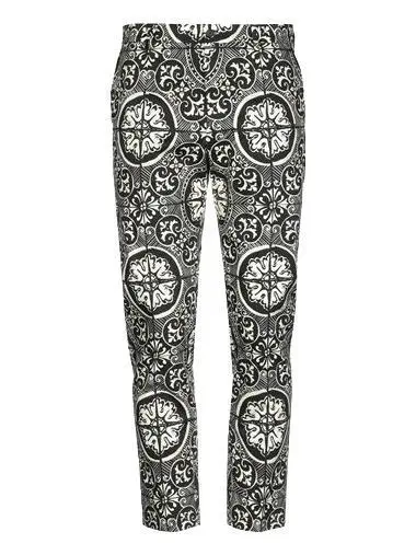 Dolce & Gabbana Pants Size Cotton, Elastane - Black