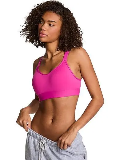 Pink Relay™ Strappy Medium-support Sports Bra - Pink