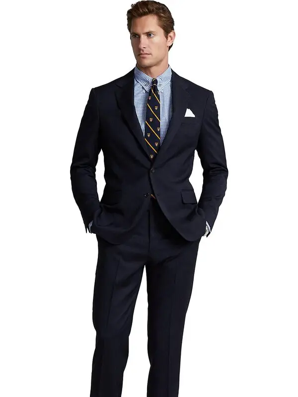 Ralph Lauren Polo Tailored Fit Wool Serge Suit - Classic Navy