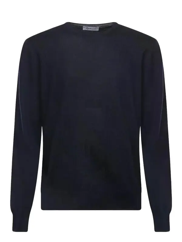GALIANO Crew Neck Sweater - Blue