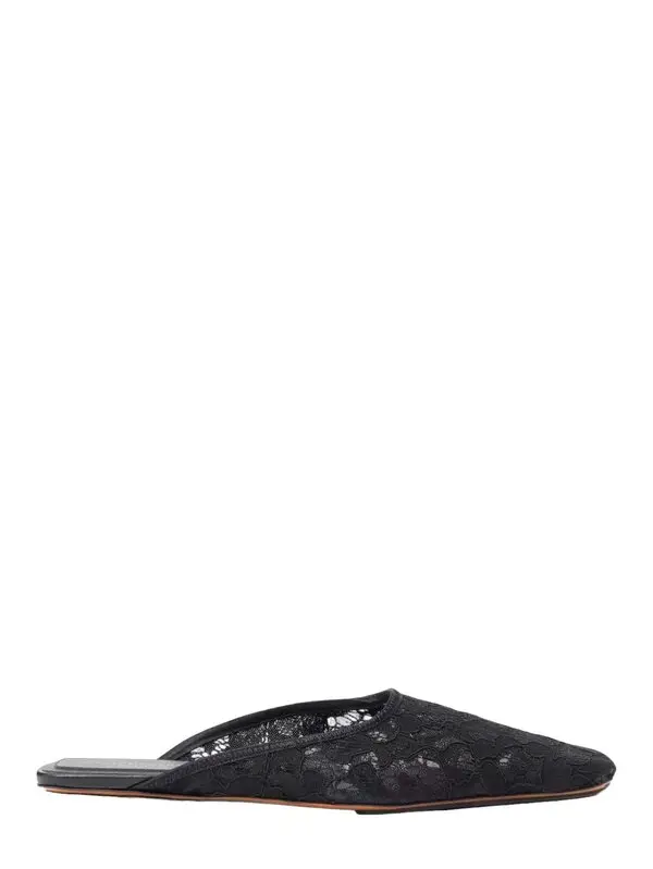 Stella McCartney Lace Mules - Black