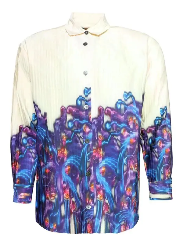 CASELLA MEYER Desert-print Shirt - Neutrals