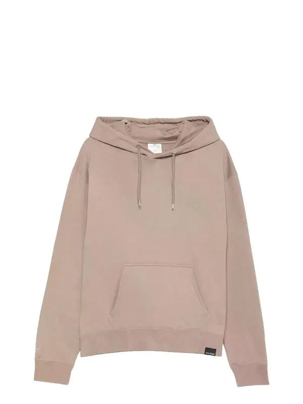 COURREGES Hand-warmer Pouch Hoodie - Brown