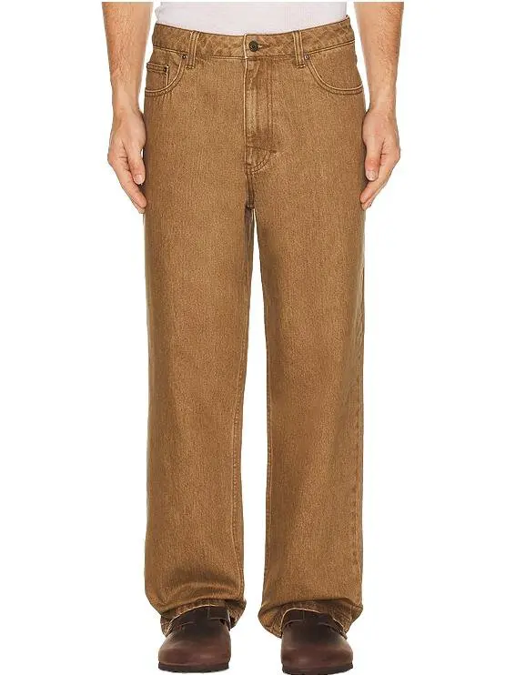 RHYTHM Subtle Baggy Jean - Chai