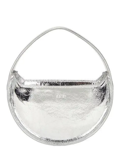 Acler Baby Birch Metallic Bag - Silver
