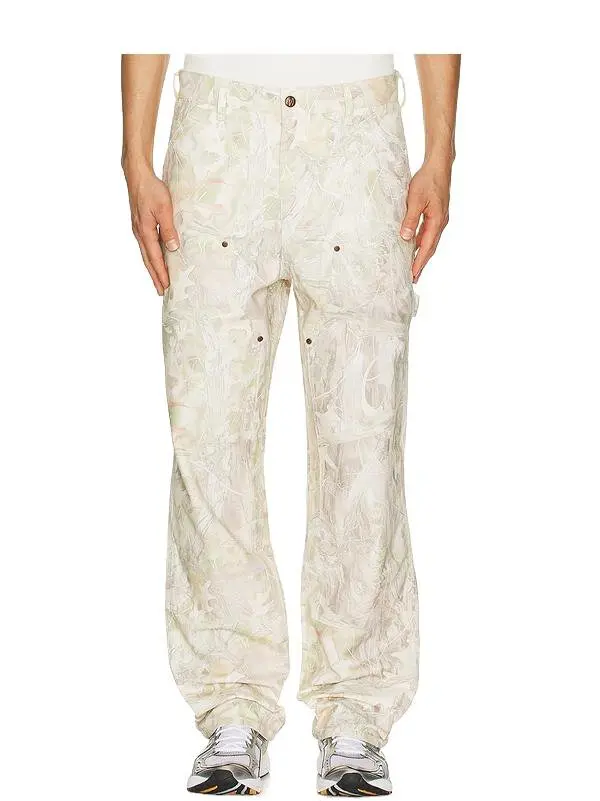 MARKET Handyman Carpenter Pants - Wood Camo
