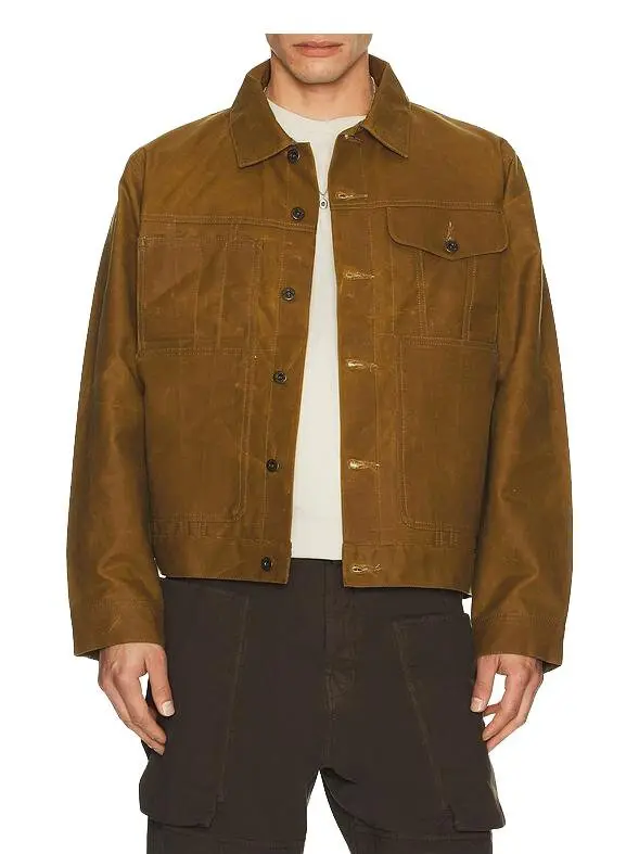 Filson Short Lined Cruiser Jacket - Dark Tan