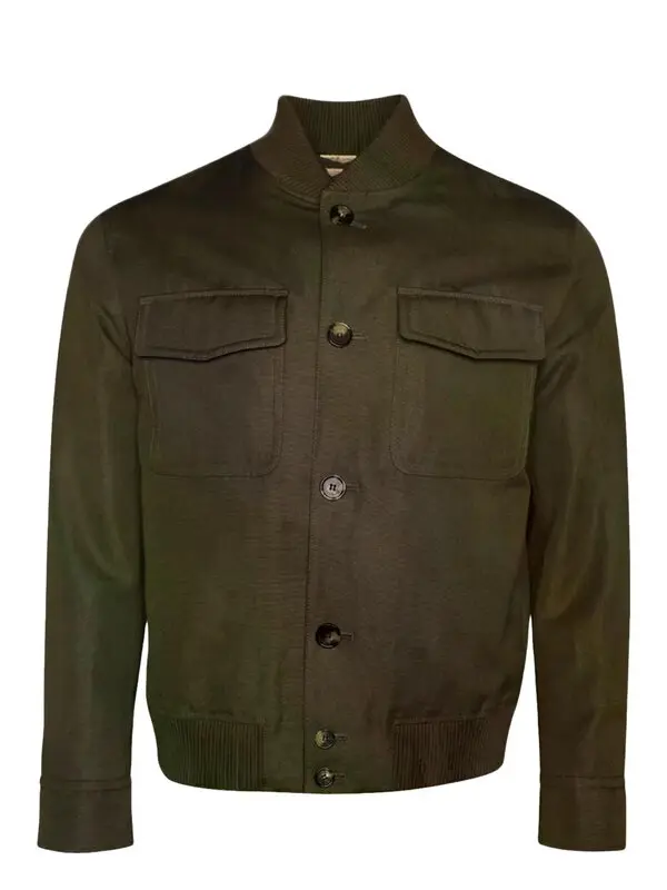 Loro Piana Kiku Cotton Shirt Jacket - Green