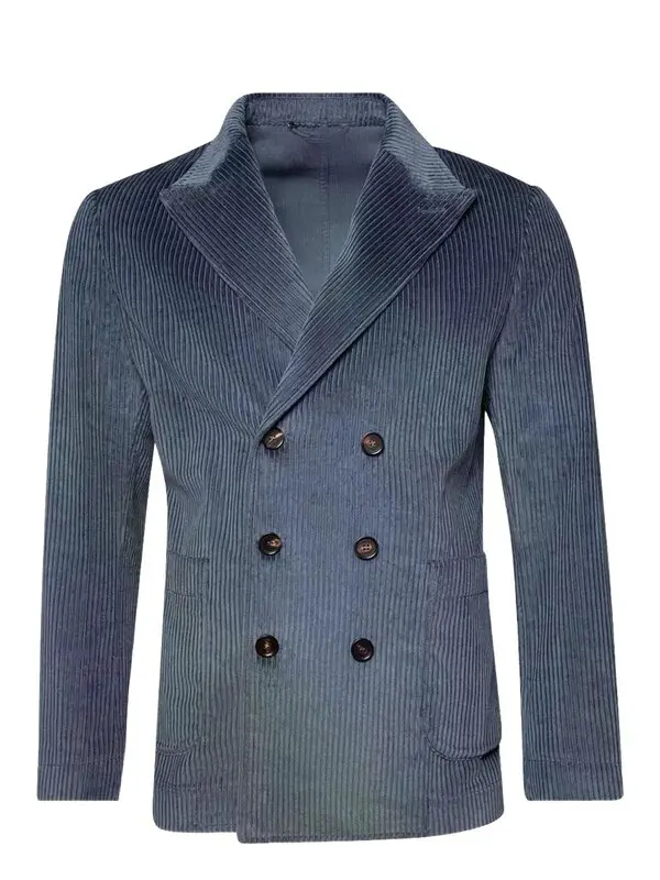 DOPPIAA Double-breasted Blazer - Blue