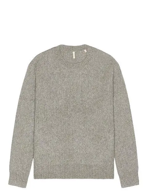 SUNFLOWER Yak Sweater - Grey Melange