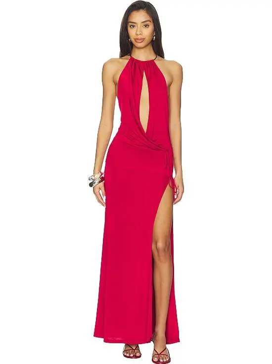 TIGER MIST Tarrin Maxi Dress - Red