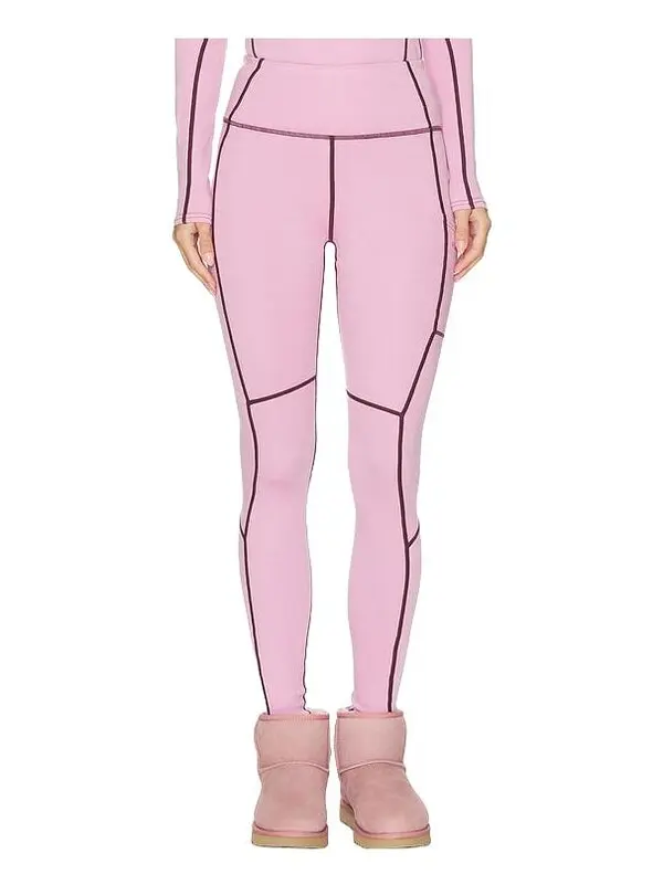 HALFDAYS Hallie Legging In Pink - Amethyst