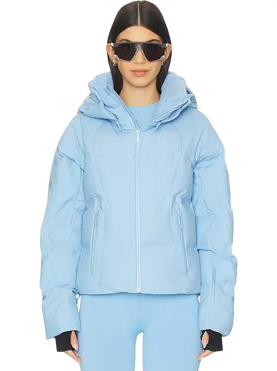 HALFDAYS Georgie Puffer Jacket - Forget Me Not