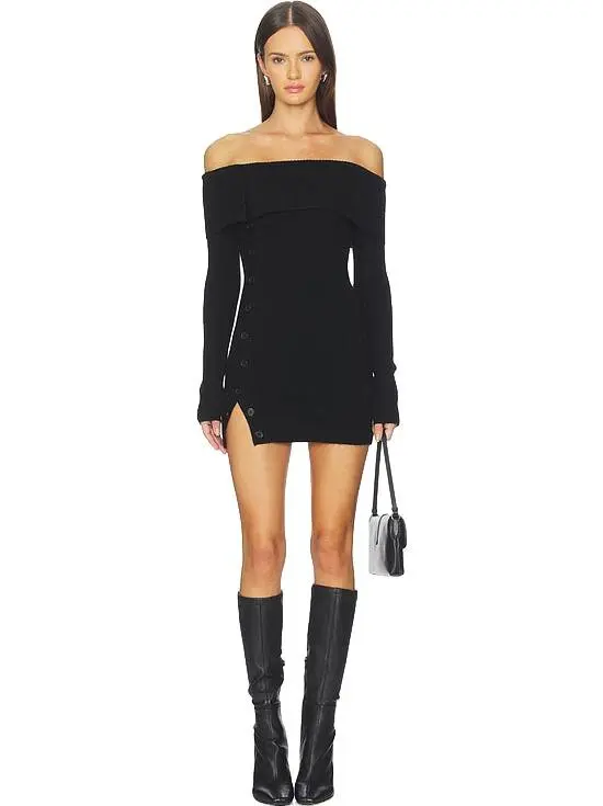 LOVERS AND FRIENDS Lexi Mini Dress - Black