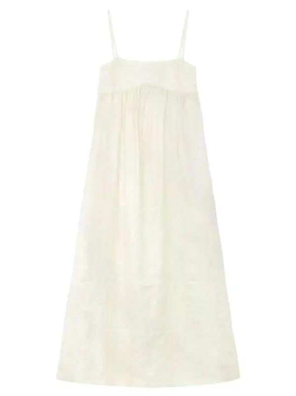 Loulou De Saison Cavola Maxi Dress - Neutrals