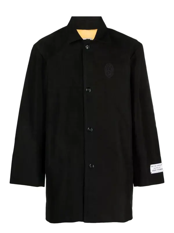 GALLERY DEPT. Button-up Cotton Coat - Black
