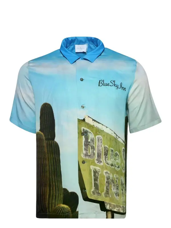 BLUE SKY INN Cactus Shirt - Blue