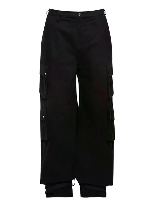 Rhude Desert Cargo Pants - Black