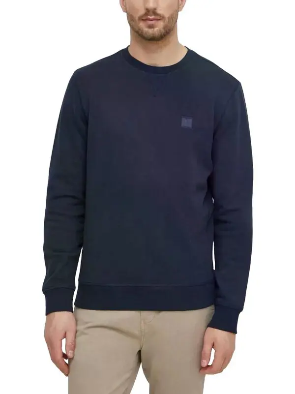 BOSS Crew-neck Sweatshirt - Blue