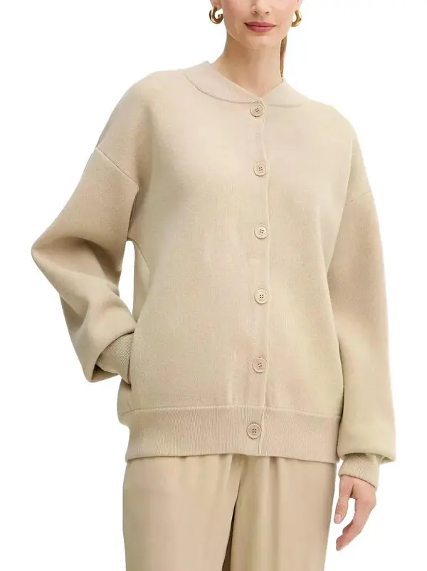 BOSS Buttoned Cardigan - Neutrals