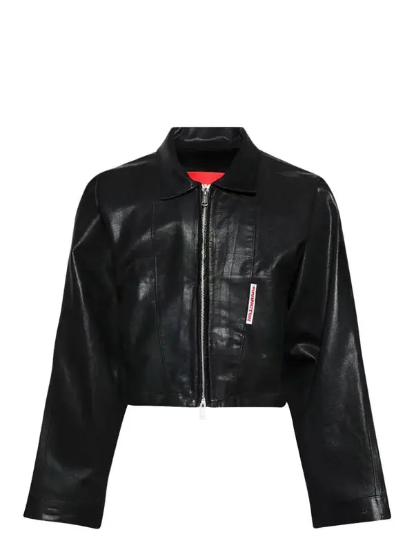 RRR123 Rose Trucker Jacket - Black