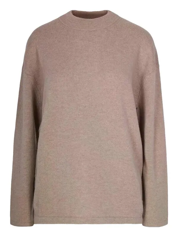 Max Mara Crew-neck Sweater - Neutrals
